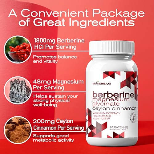 Berberine HCL magnesium capsules