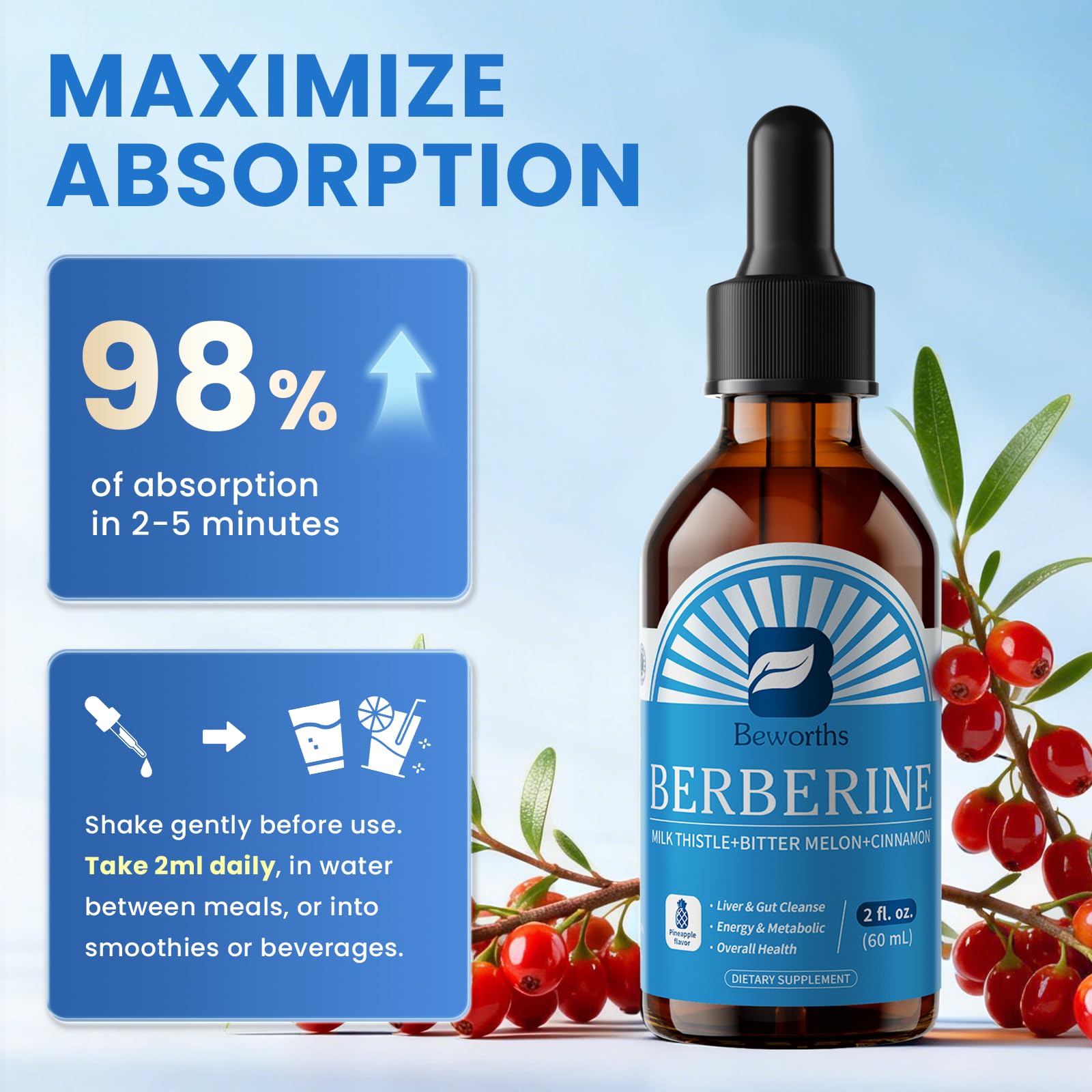 berberine hcl supplement for metabolism