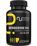 Berberine HCl vegan capsules benefits