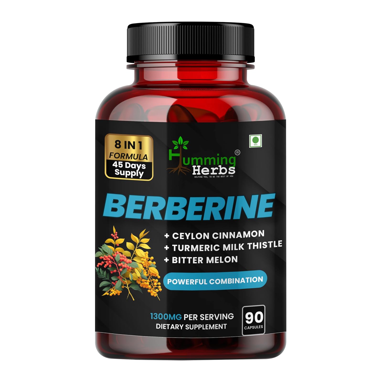 berberine hcl vegetarian capsules
