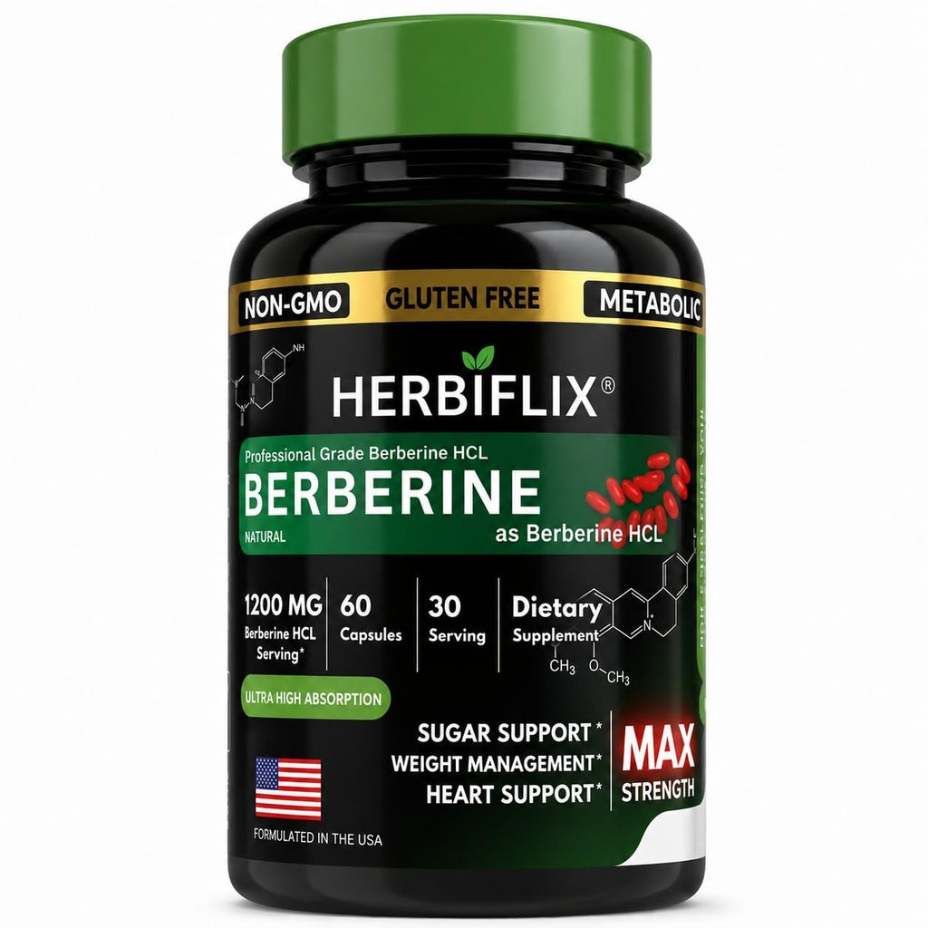 Berberine HCl vegetarian capsules