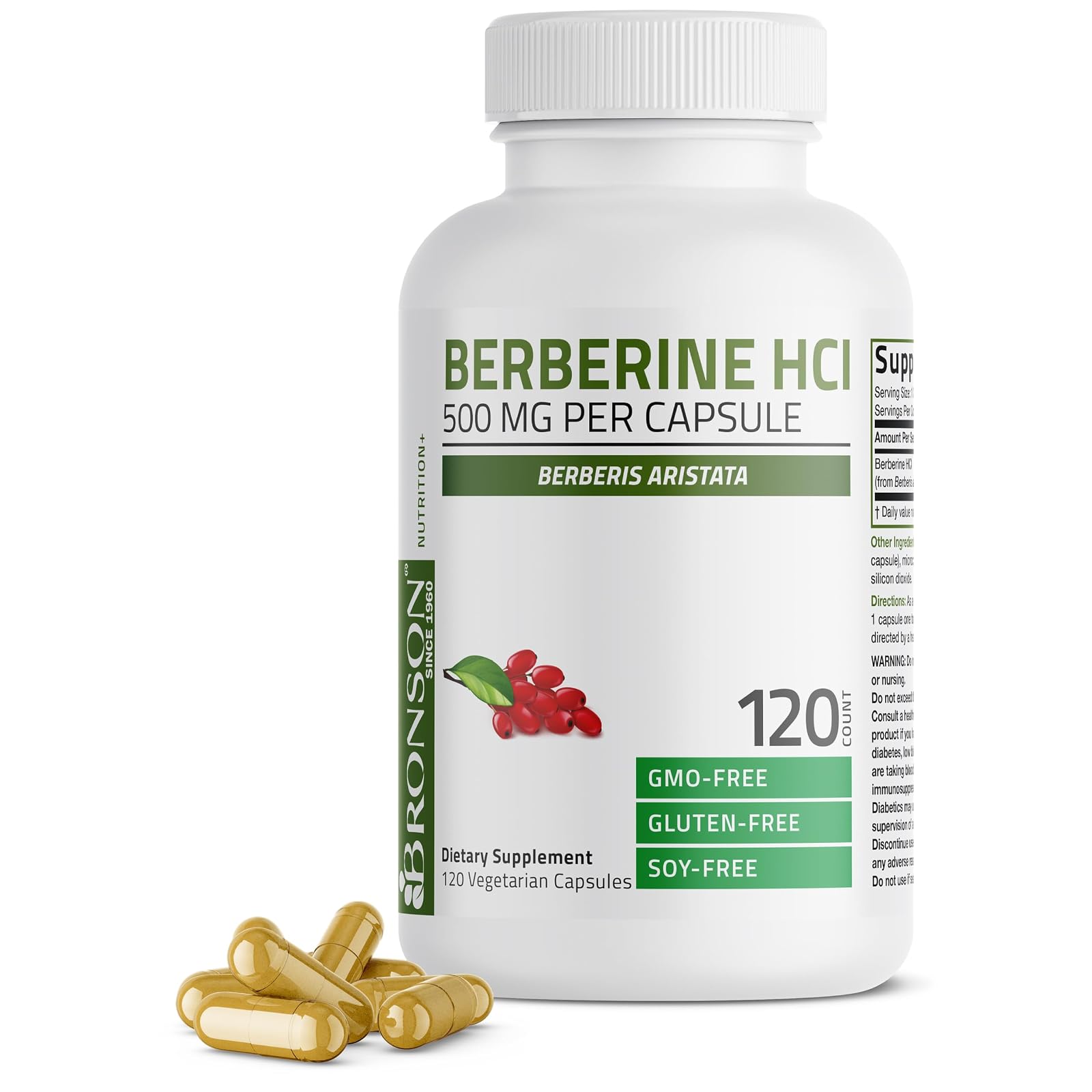 berberine hcl vegetarian capsules