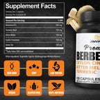 Berberine HCl with turmeric benefits