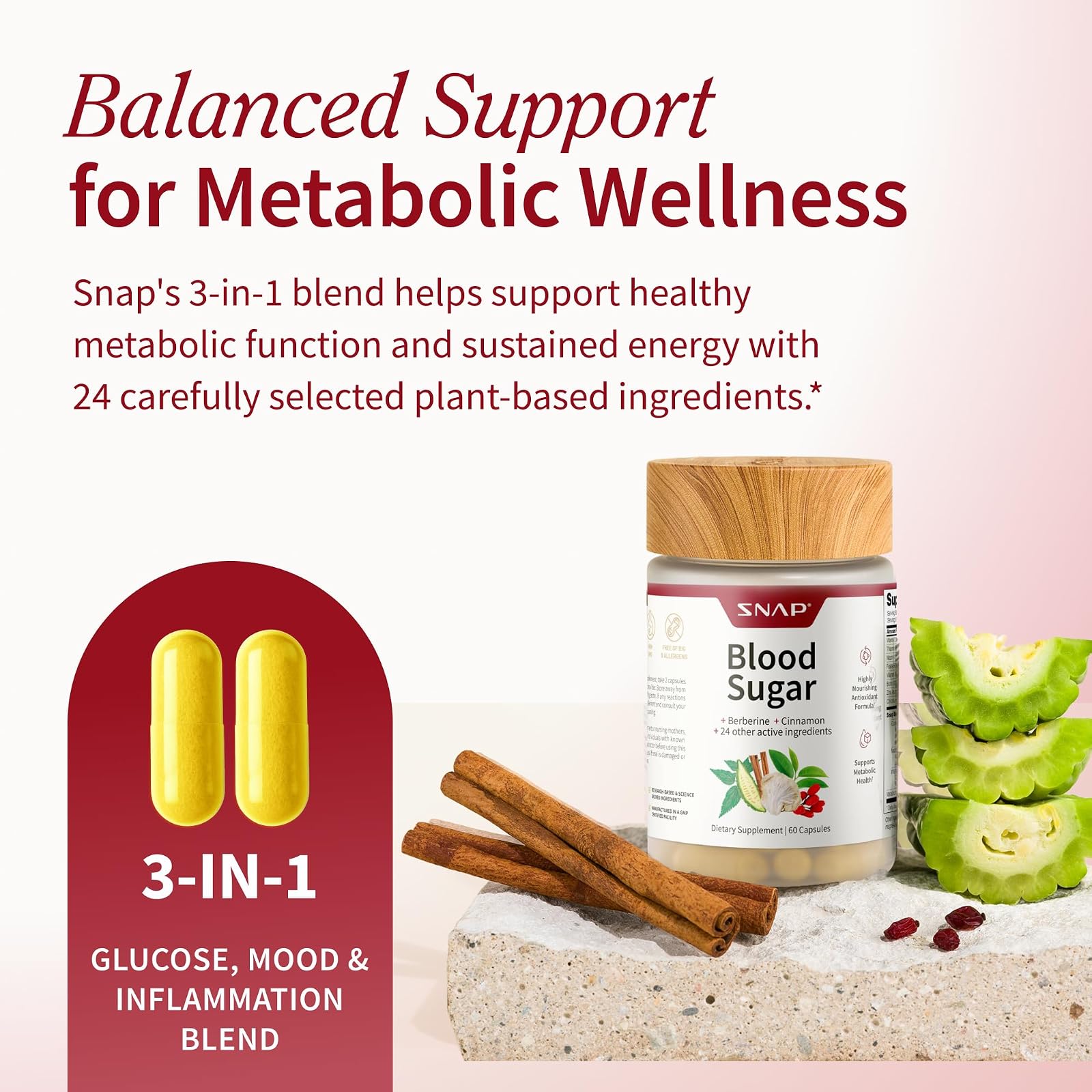 Berberine herbal blend supplement