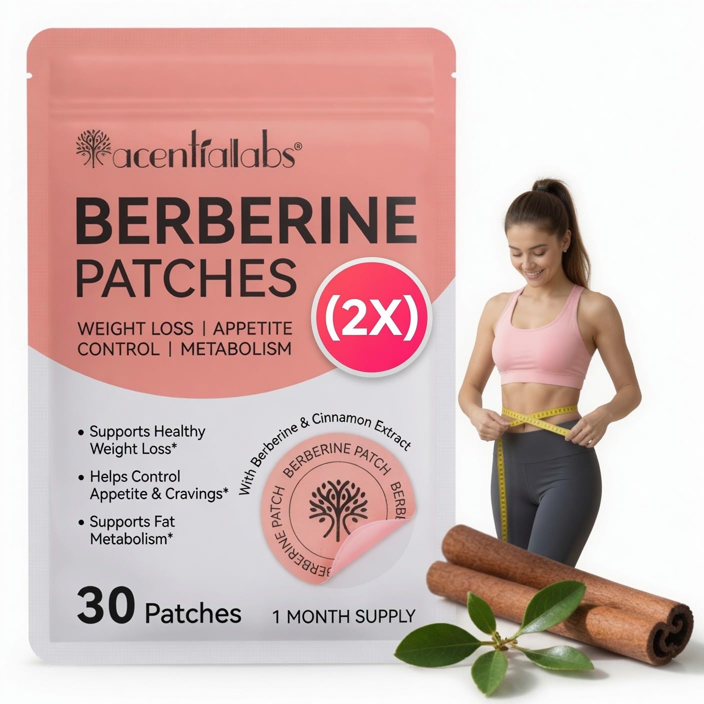Berberine herbal patch for detox