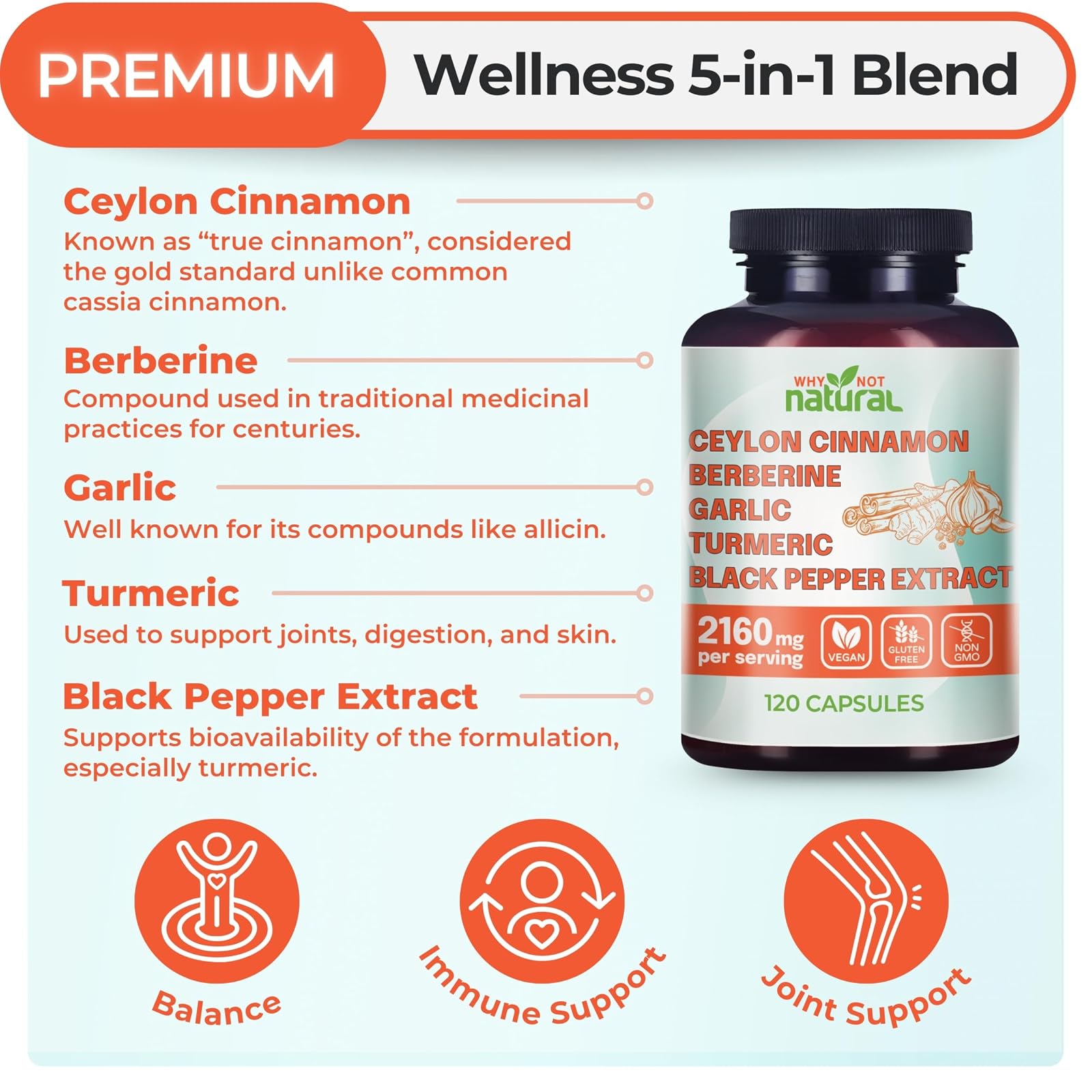 berberine infused cinnamon supplement