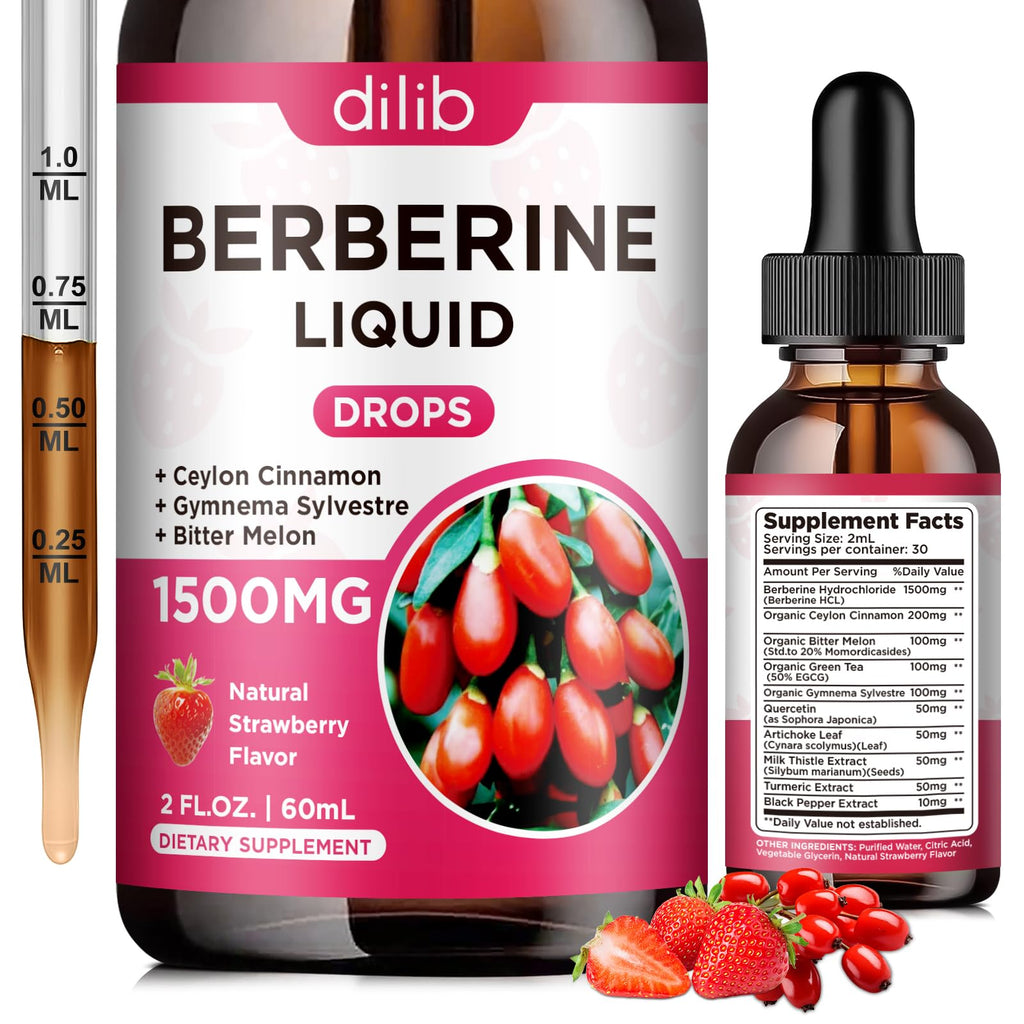berberine liquid drops for digestion