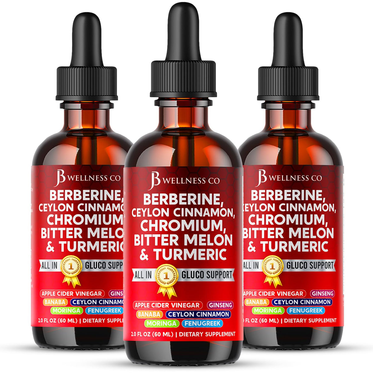Berberine liquid drops for health