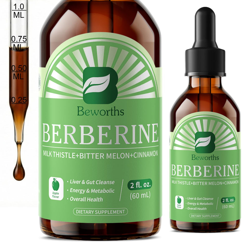 berberine liquid drops for wellness