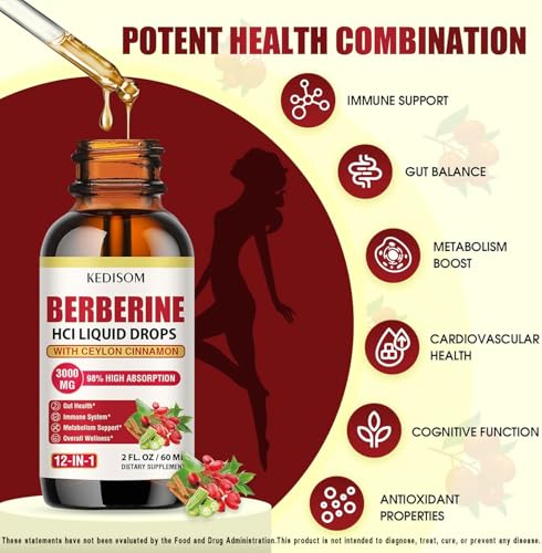 berberine liquid for digestive support