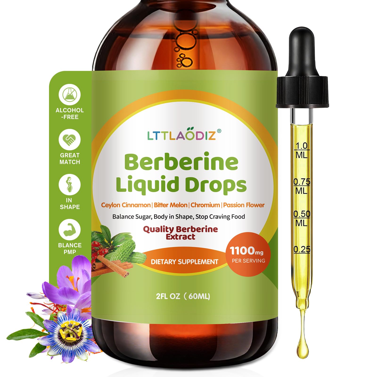 berberine liquid supplement for wellness