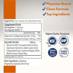 Berberine multivitamins for healthy glucose
