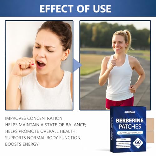 Berberine patches for men and women