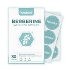 Berberine patches for weight management