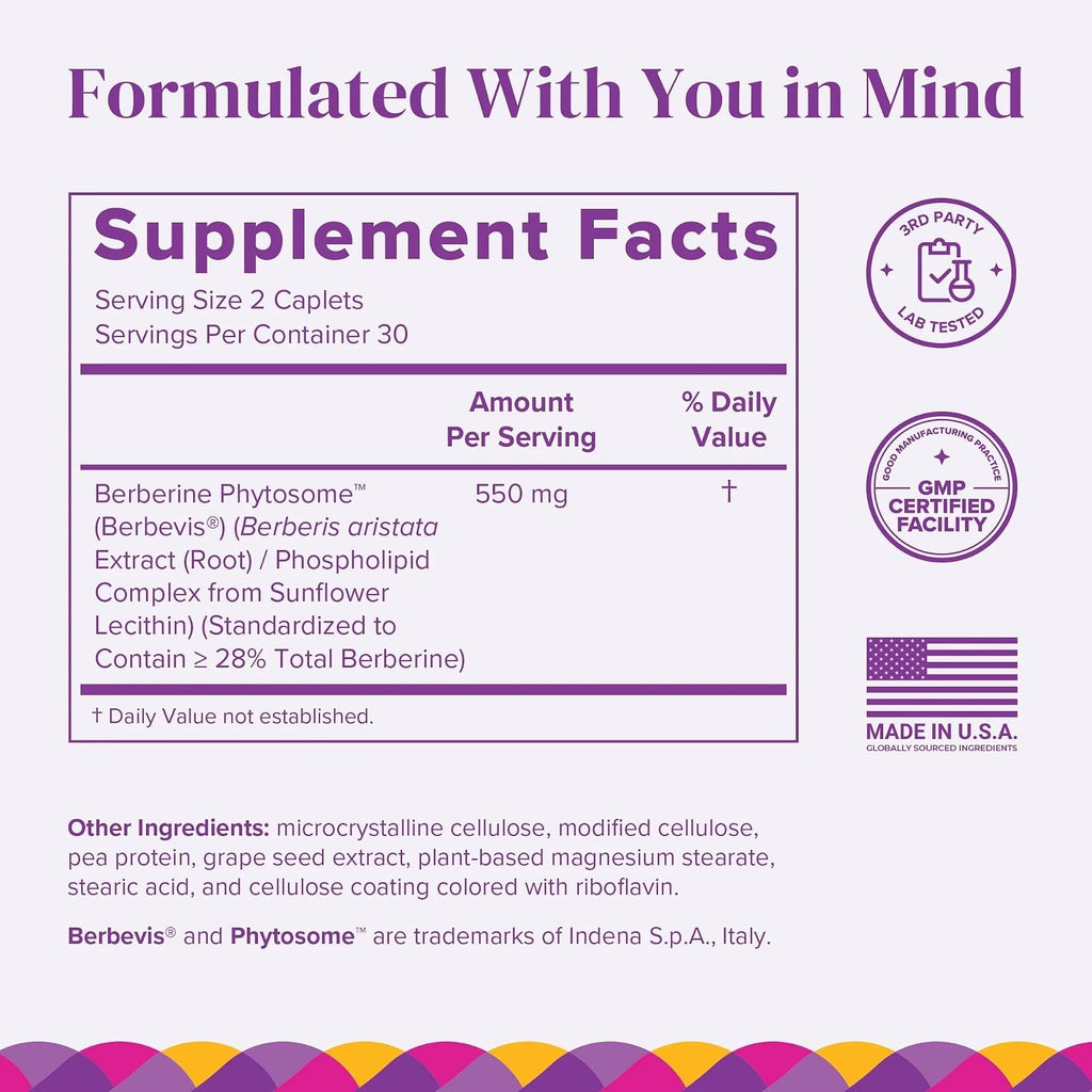 Berberine phytosome multivitamin for men