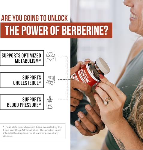 Berberine supplement for balanced metabolism