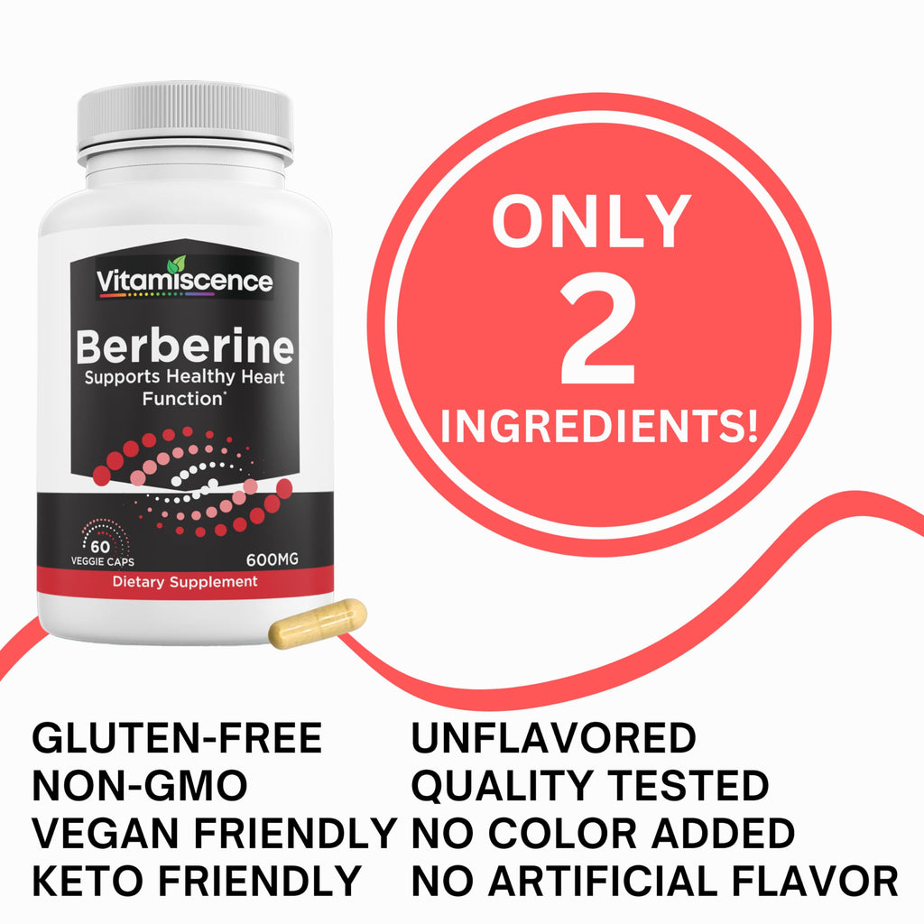 Berberine supplement for daily vitality