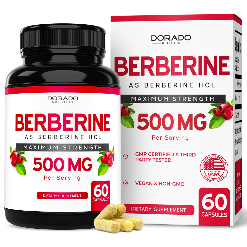 Berberine supplement for gut health