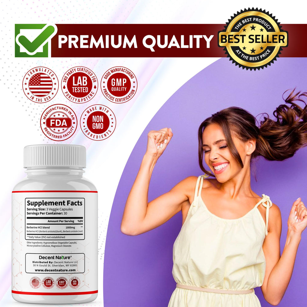 Berberine Supplement for Healthy Blood Sugar