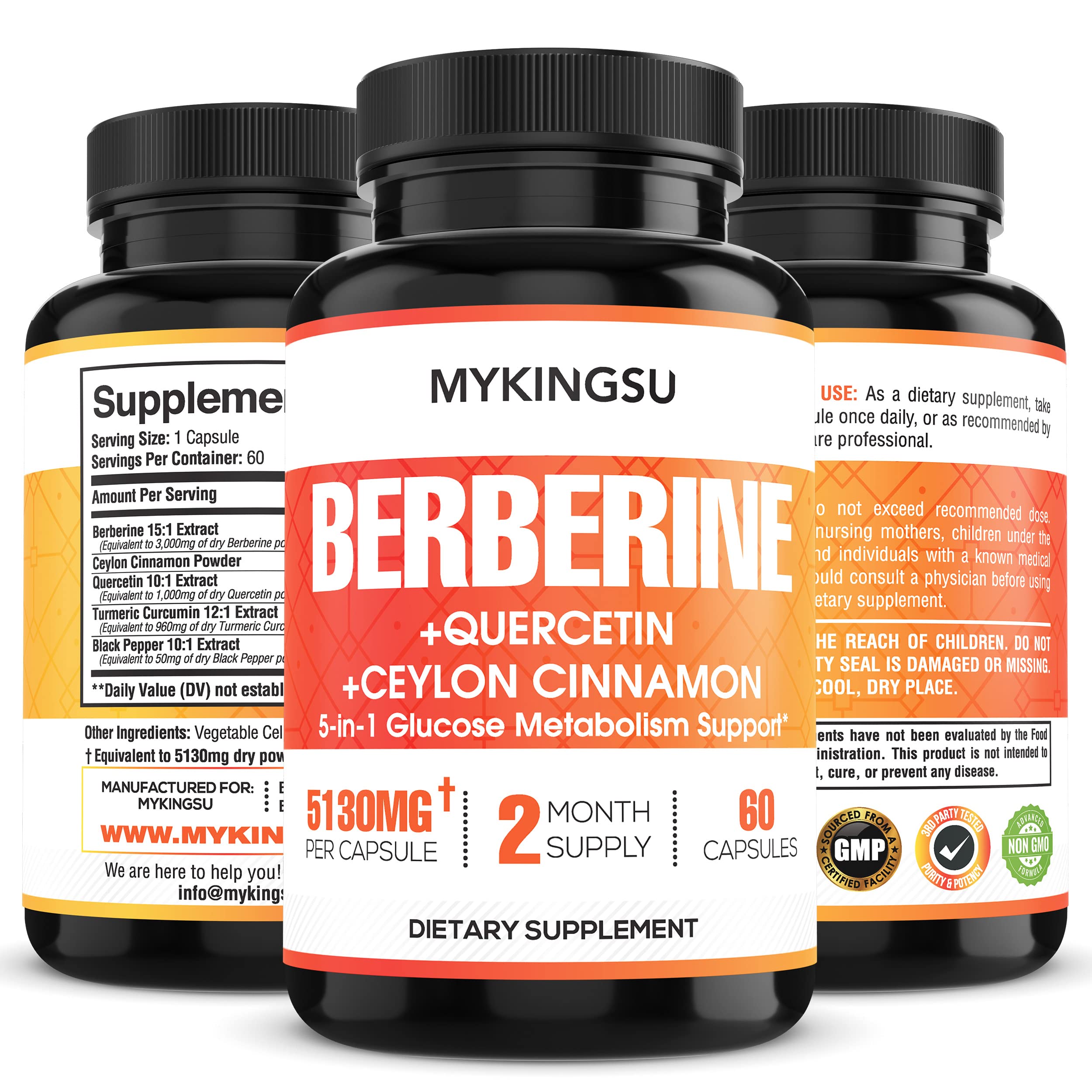 Berberine supplement for heart health