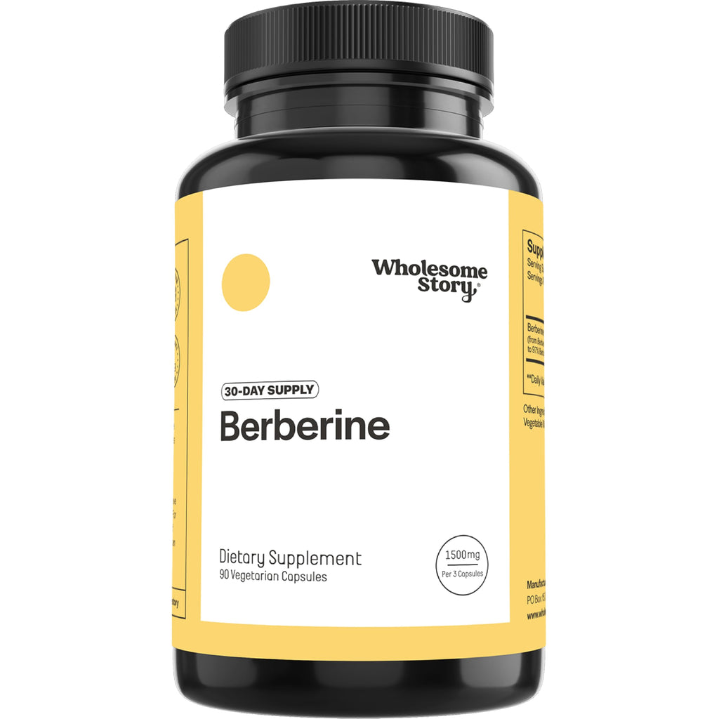 Berberine supplement for metabolic health