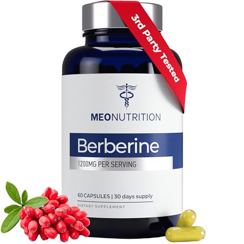 Berberine supplement for metabolic support