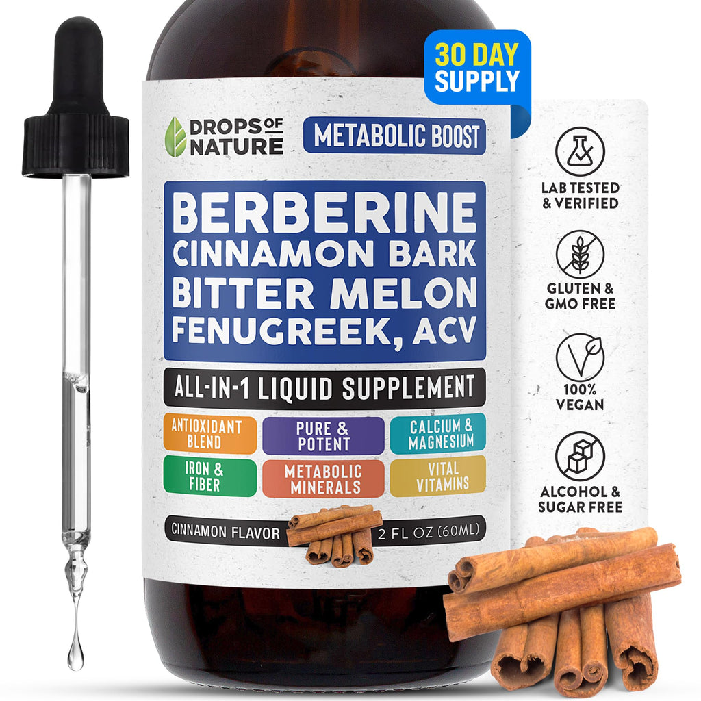Berberine supplement with cinnamon