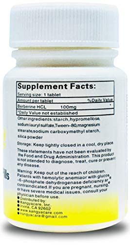 berberine supplements for overall vitality
