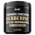 Berberine turmeric curcumin capsules
