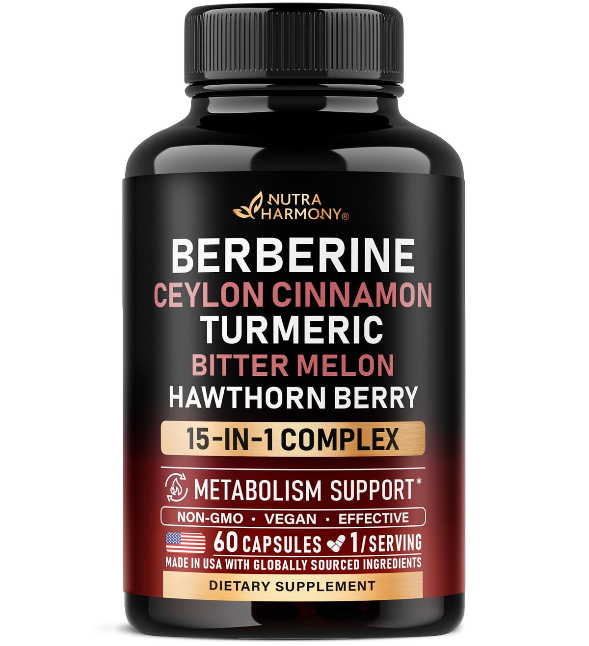 berberine with ceylon cinnamon capsules