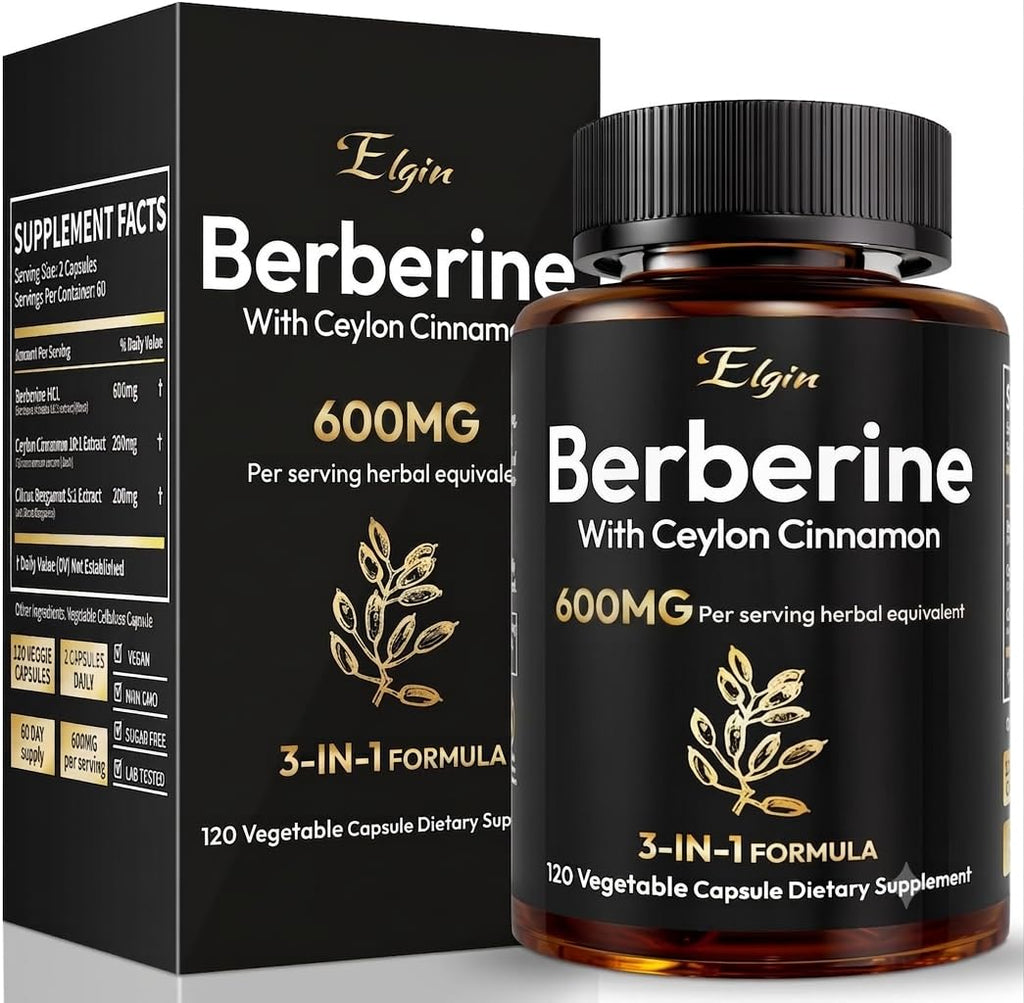 berberine with ceylon cinnamon capsules