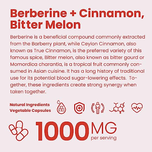berberine with cinnamon for blood sugar