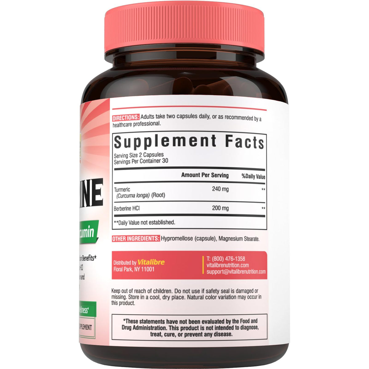 Berberine with turmeric health benefits