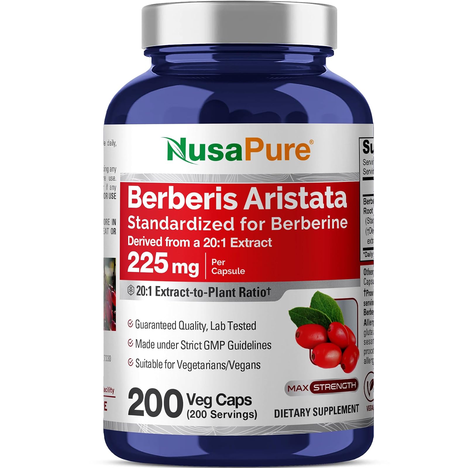 berberis aristata 225 mg capsules