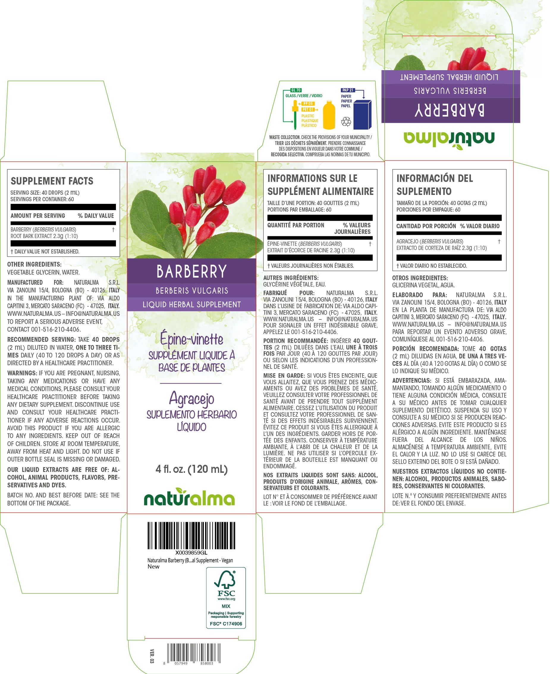 Berberis vulgaris root bark benefits