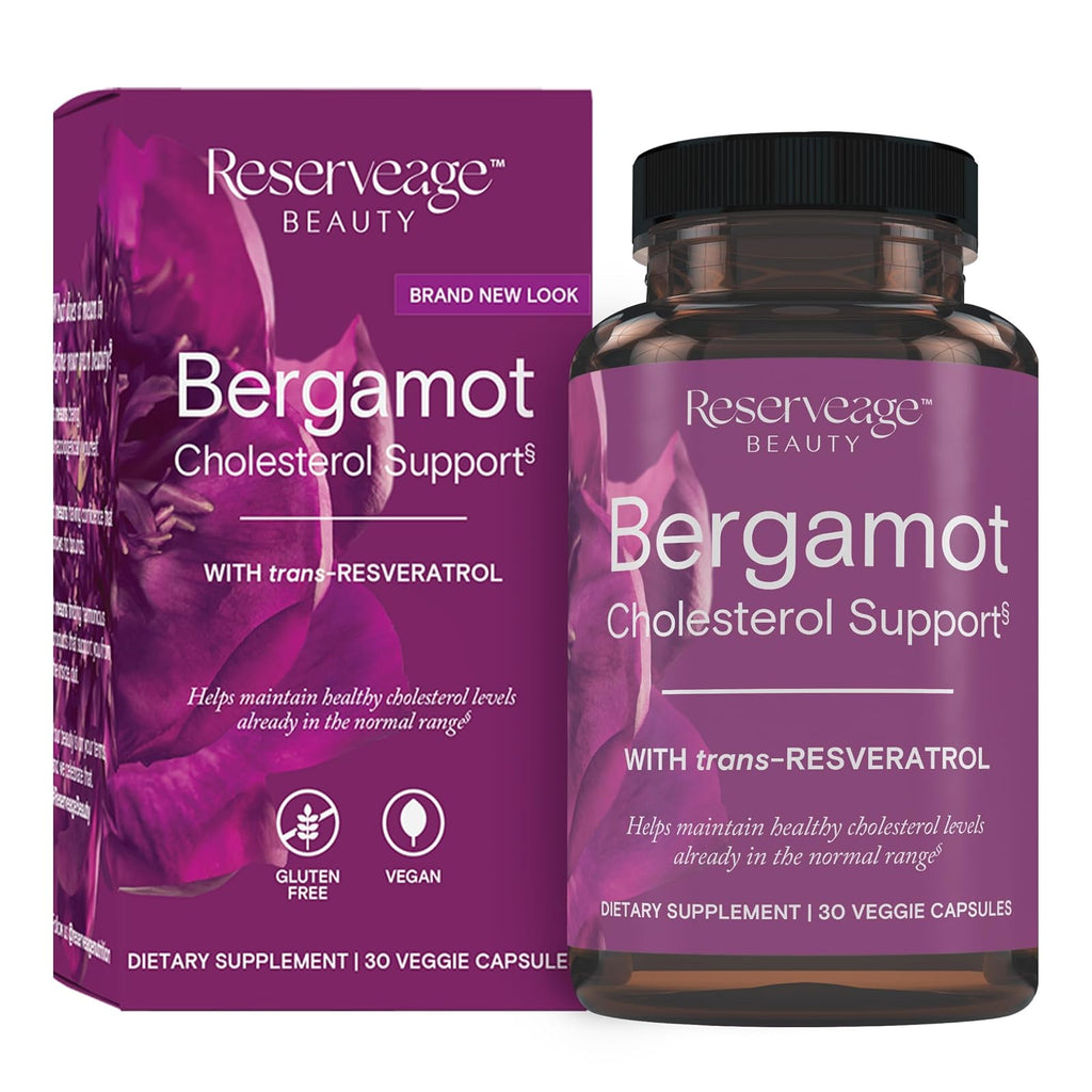 Bergamot cholesterol support capsules