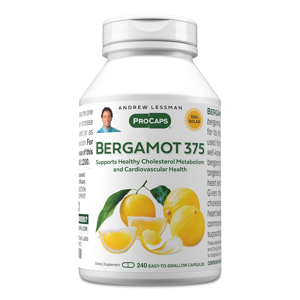 Bergamot citrus extract capsules