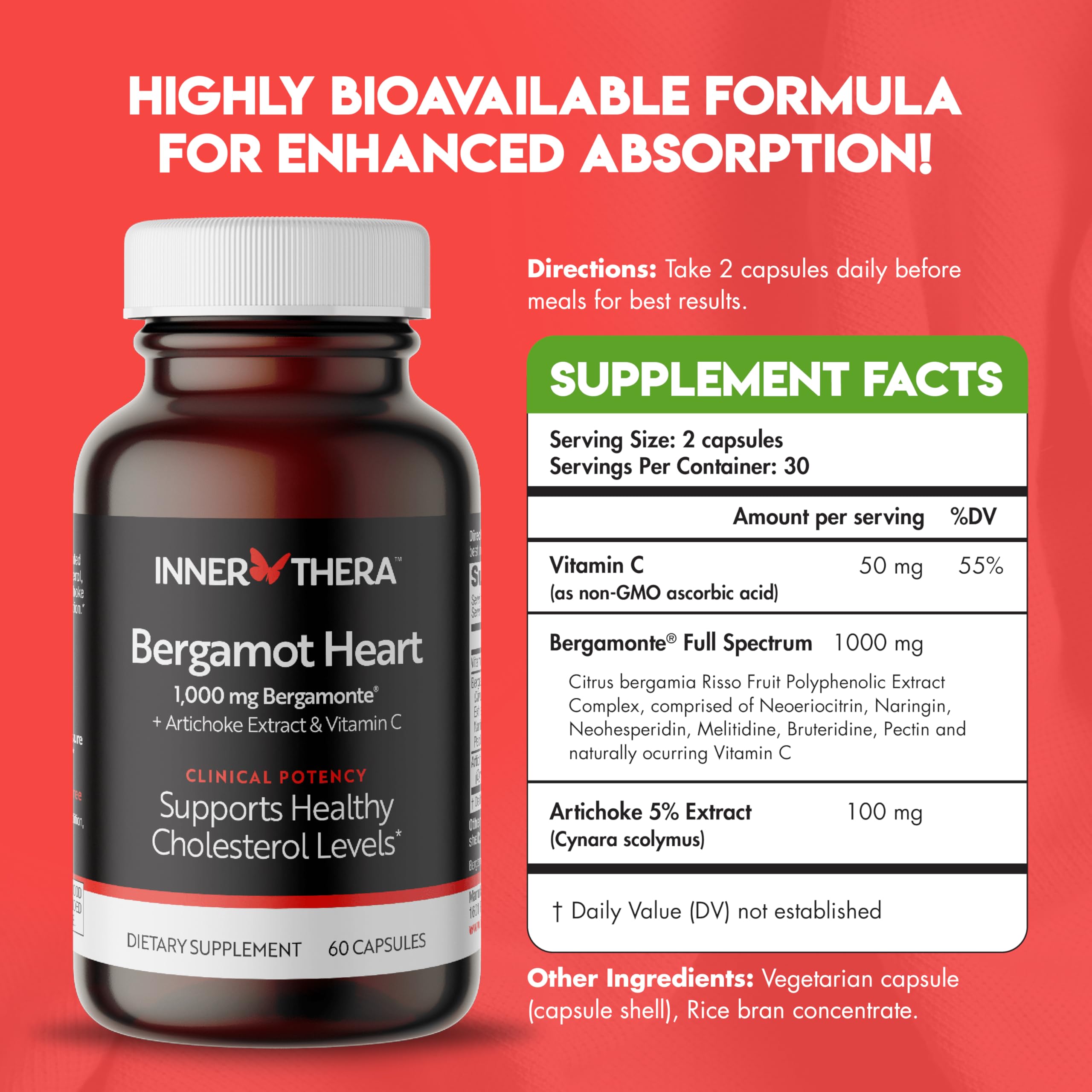 Bergamot Heart artichoke for cholesterol