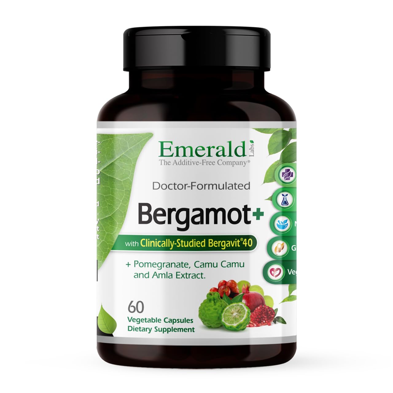 Bergamot+ vegetable capsules for wellness