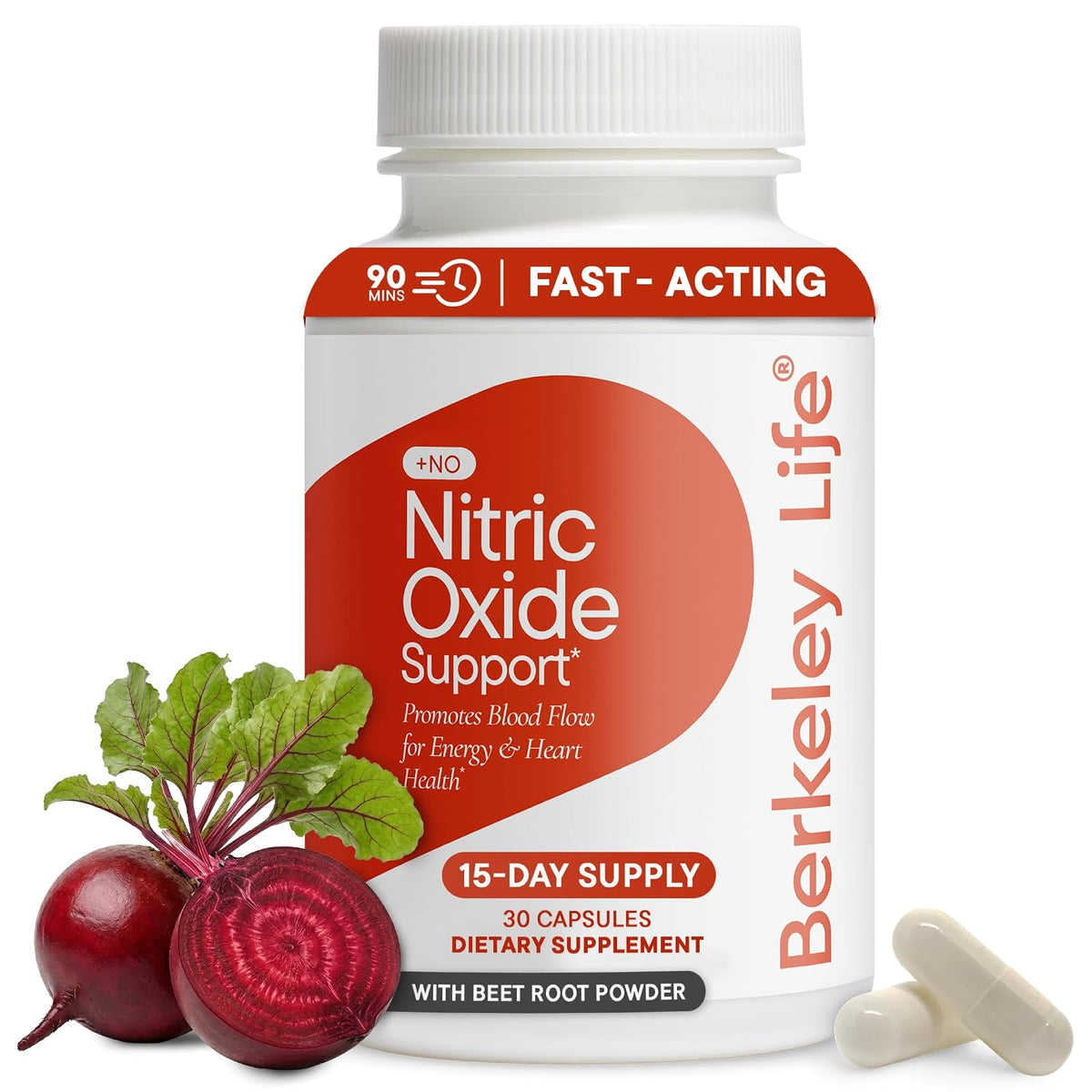 Berkeley Life Nitric Oxide capsules