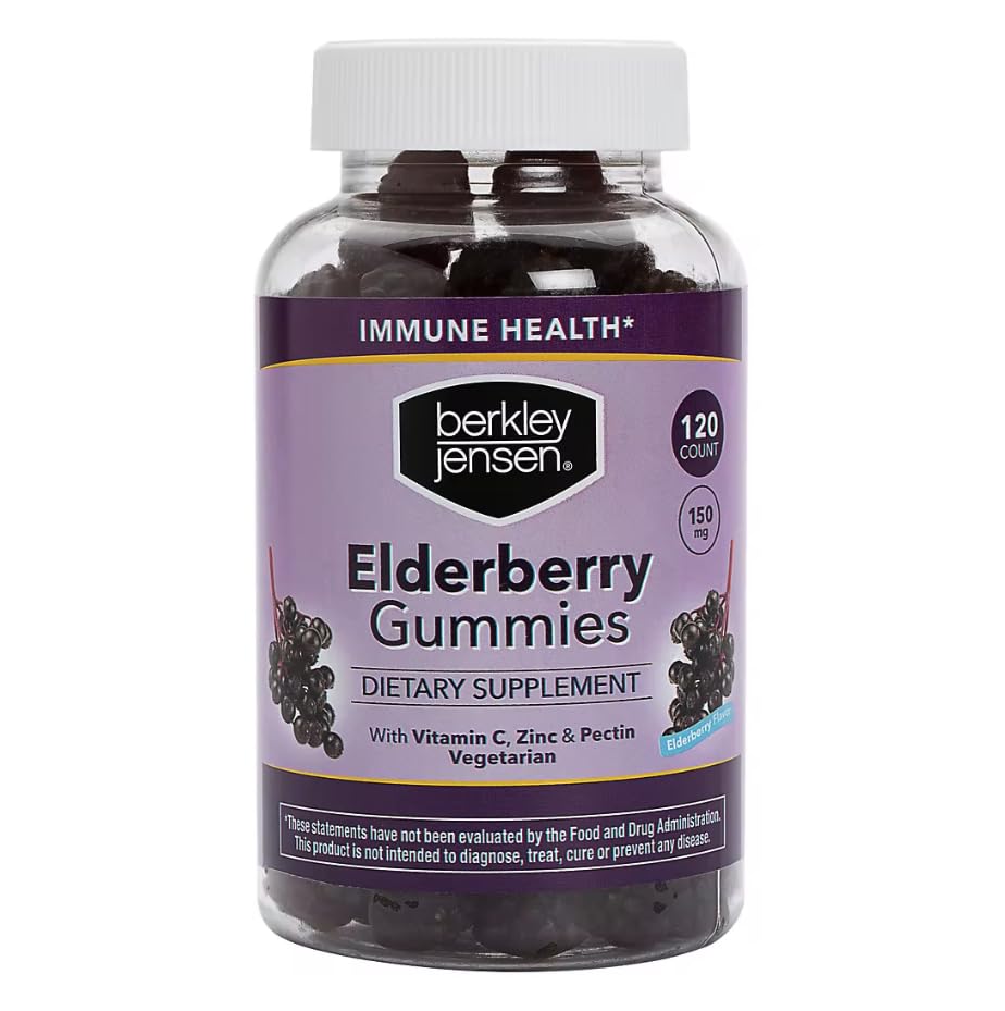 Berkley Jensen elderberry gummies for immunity