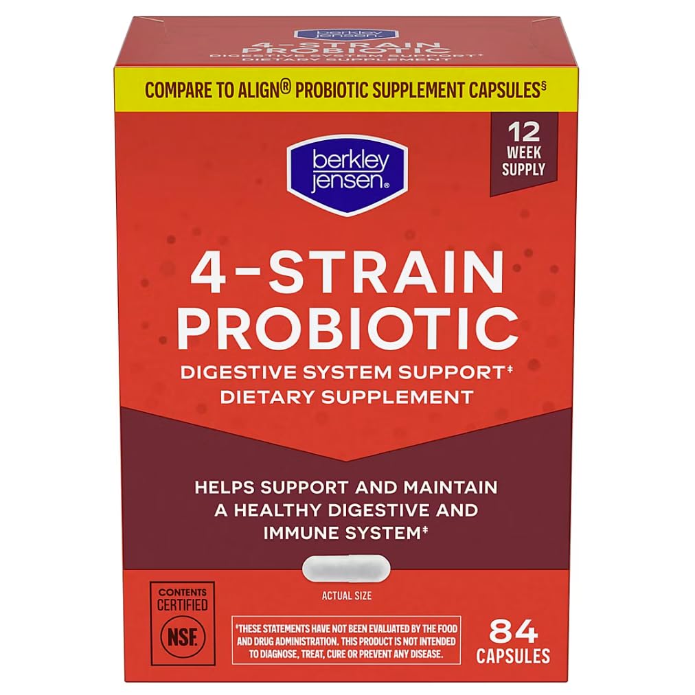 Berkley Jensen probiotic capsules for digestion