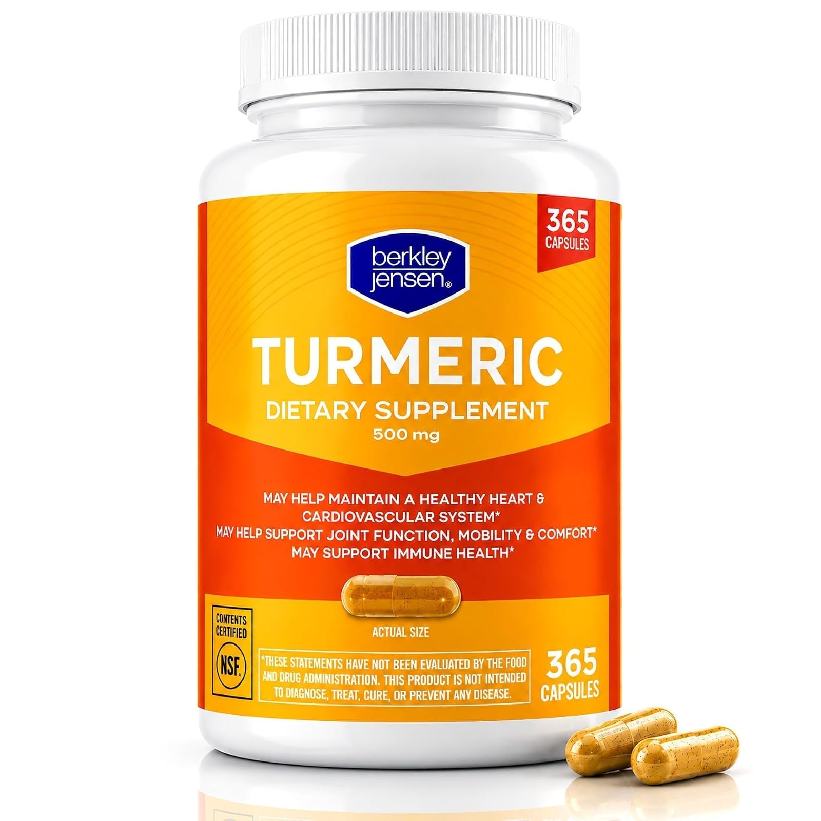 Berkley Jensen turmeric health benefits