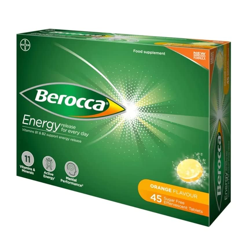 Berocca orange effervescent benefits