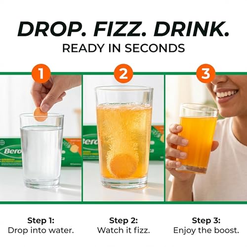 Berocca Orange effervescent tablet convenience
