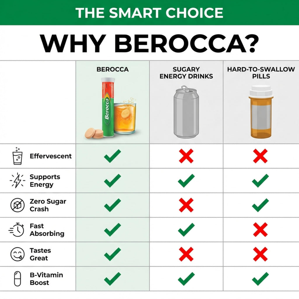 Berocca Orange vitamins for mental clarity