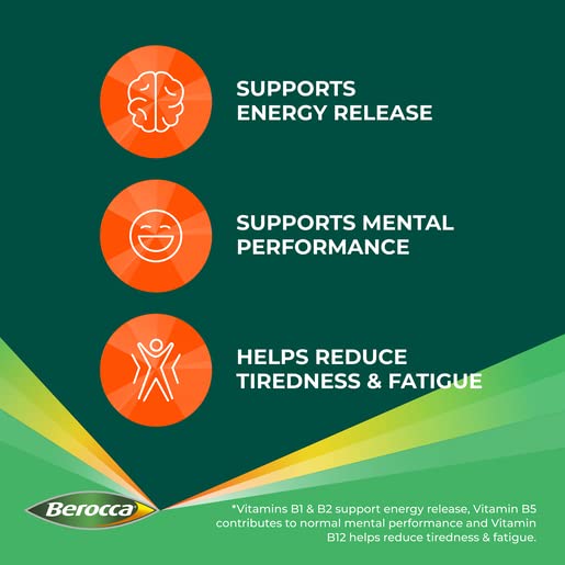 Berocca Performance 50+ health benefits