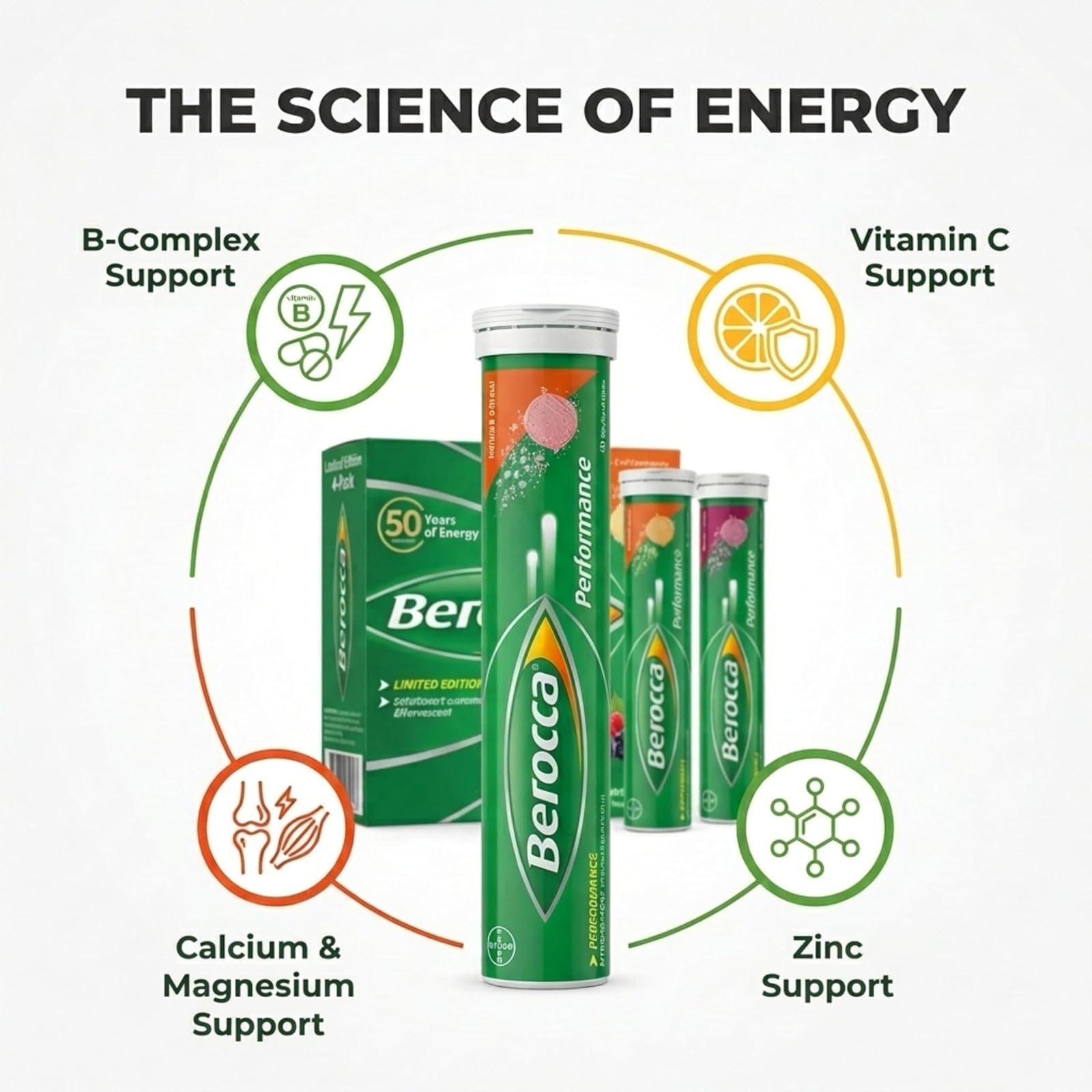 Berocca performance tablets for men