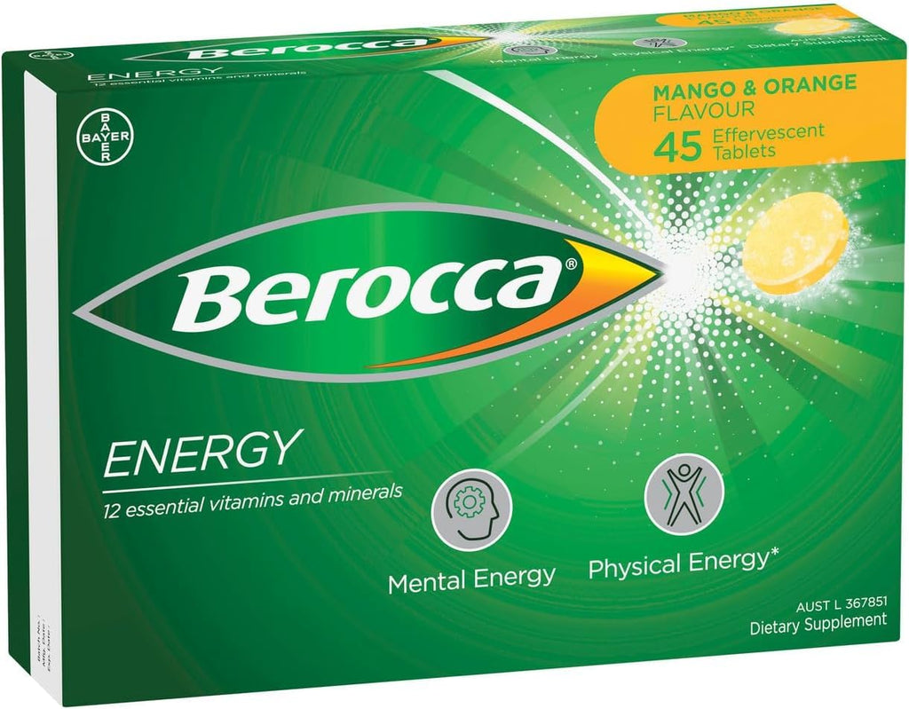 Berocca vitamin B complex effervescent tablets