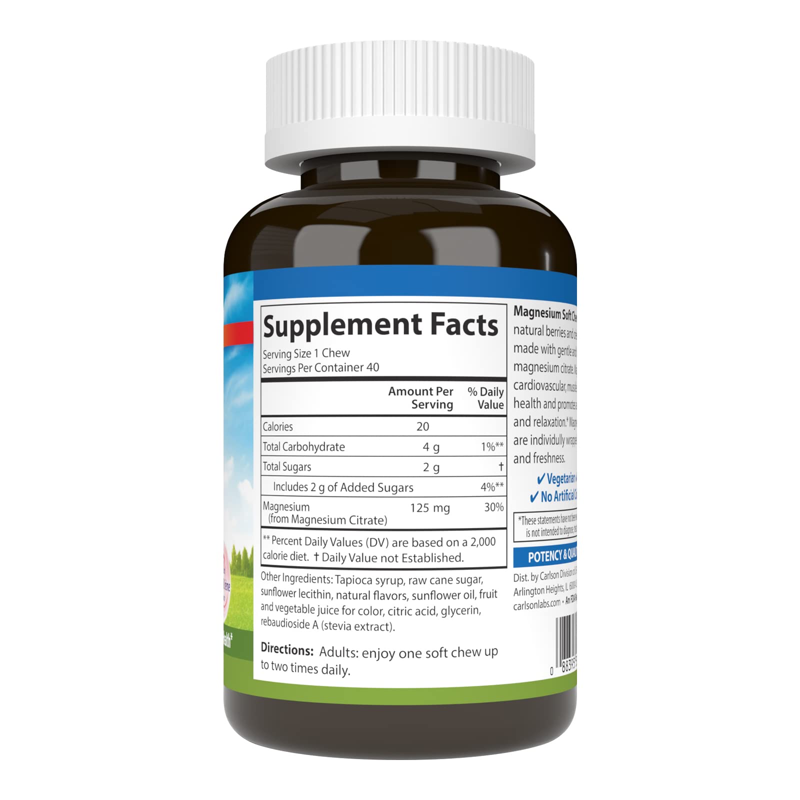 Berries & Creme magnesium supplement